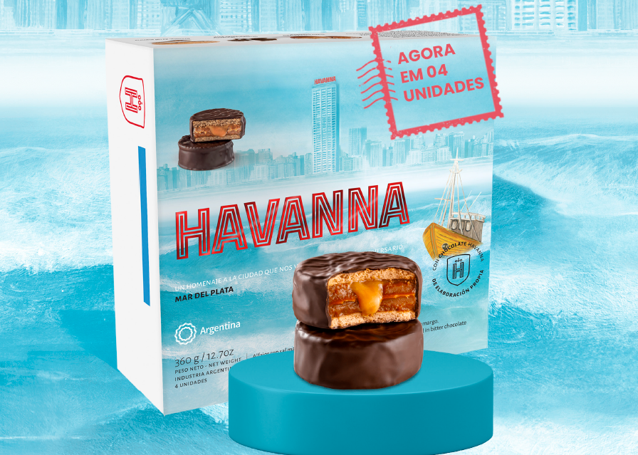 Havanna lança nova linha de alfajor Mar del Plata | Havanna Franquias